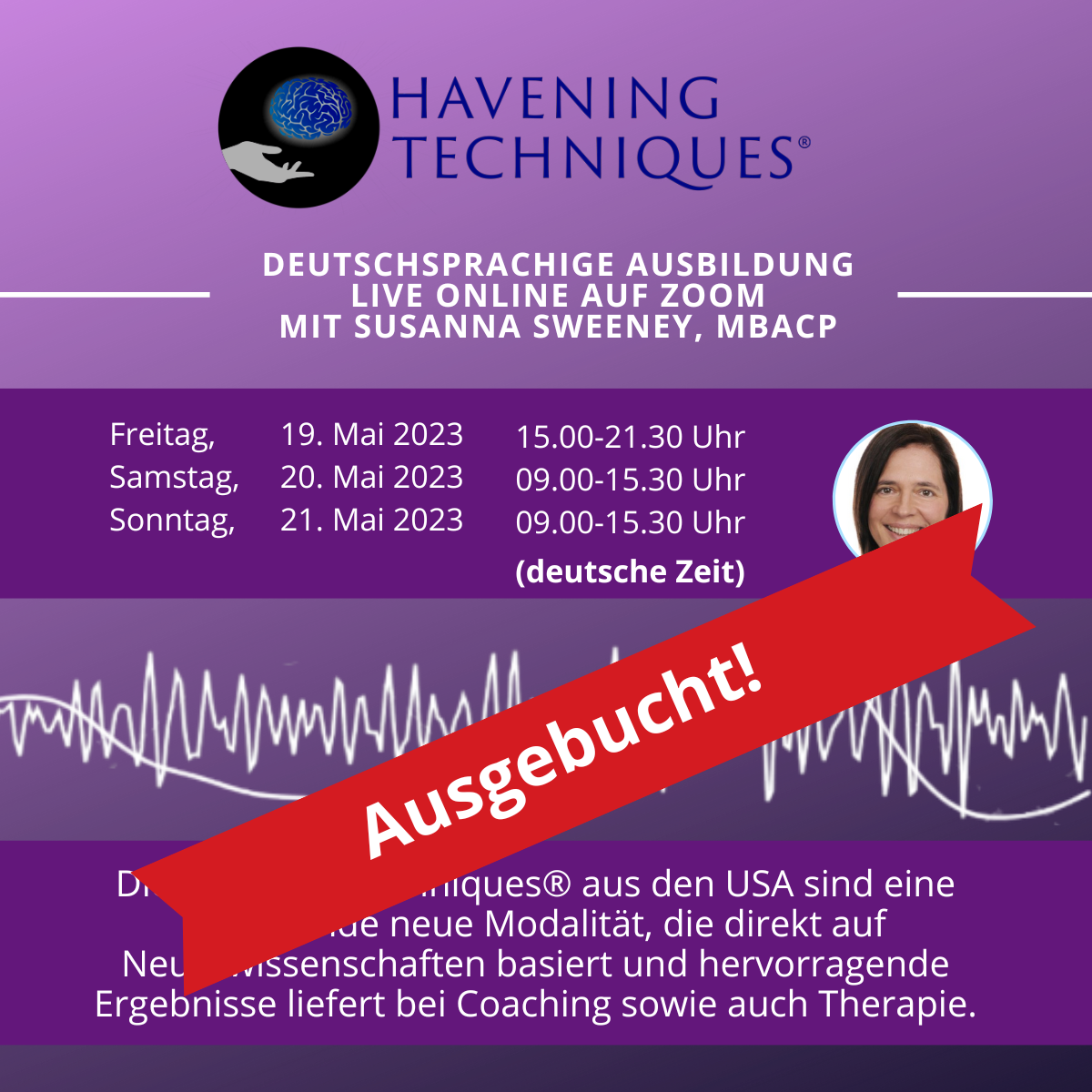 Havening Techniques® Training auf Deutsch- Buchung